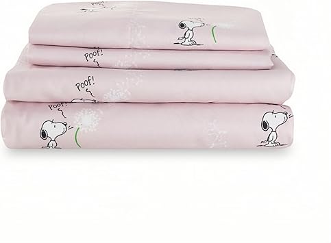 Amazon.com: Berkshire Blanket Peanuts® Kids Sheet Set King Size - 4 ...