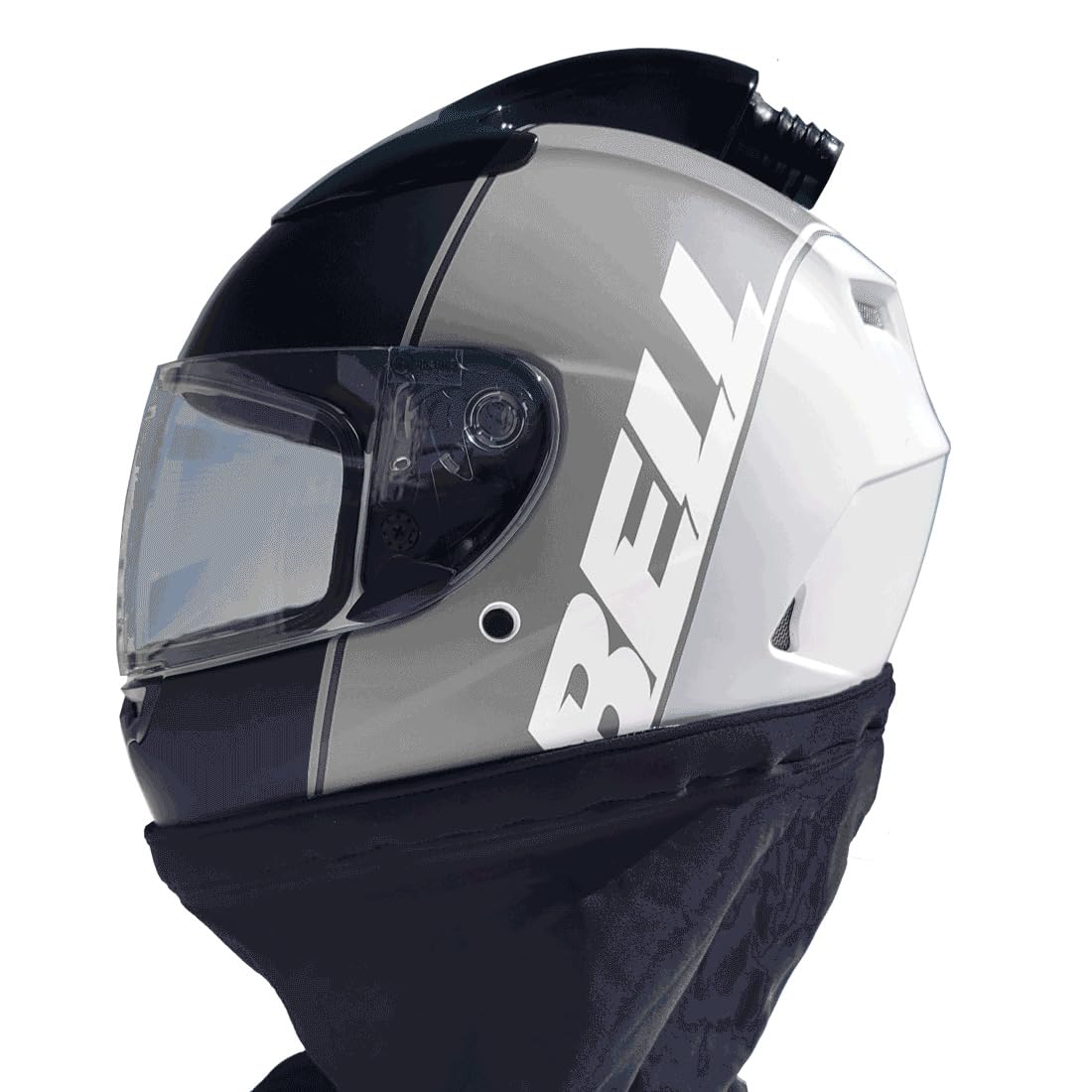 Amazon.com: Bell Qualifier Forced Air SXS UTV Off-Road Helmet with Top ...