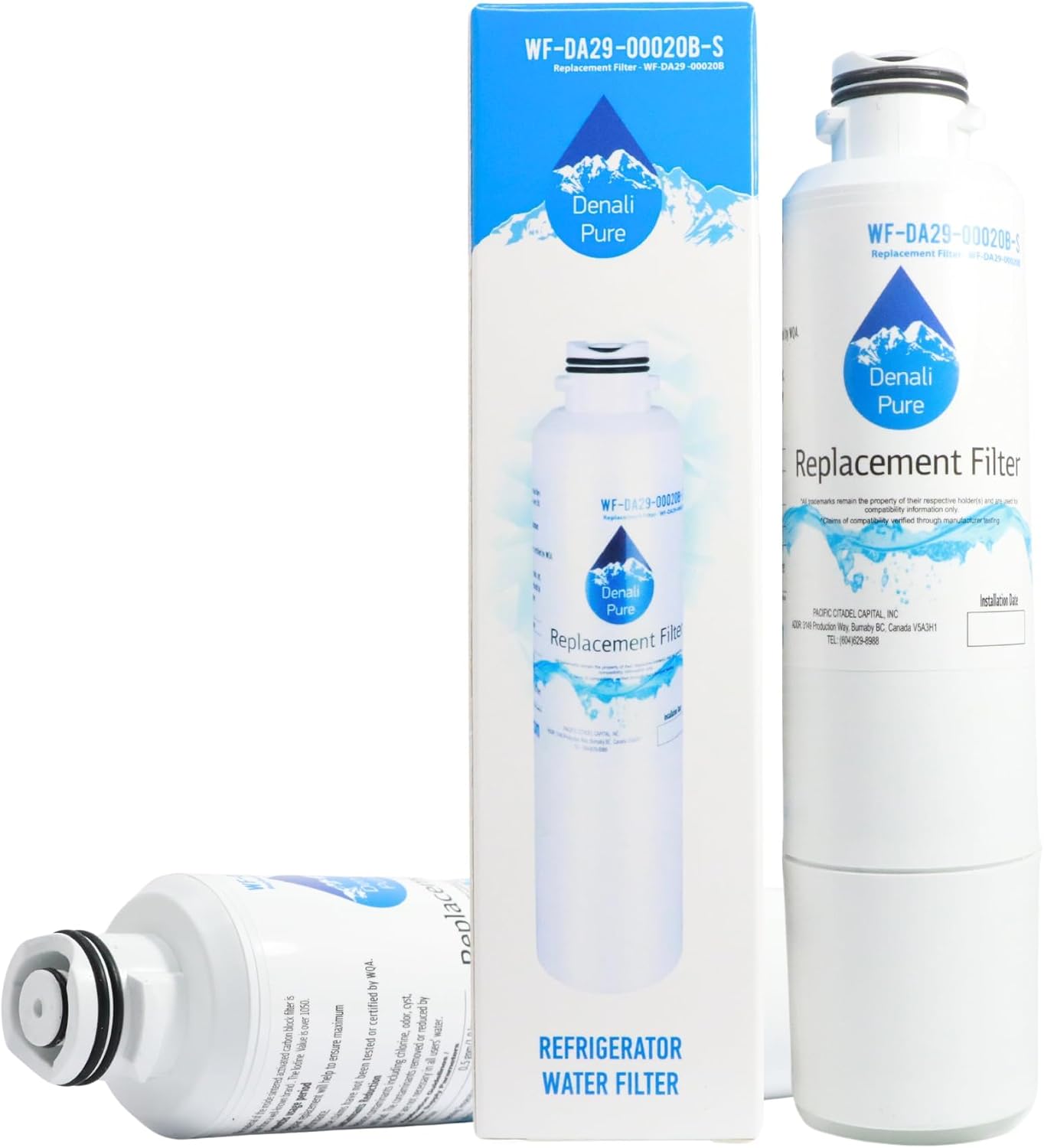 Amazon.com: Replacement for Samsung RS261MDBP Refrigerator Water Filter ...