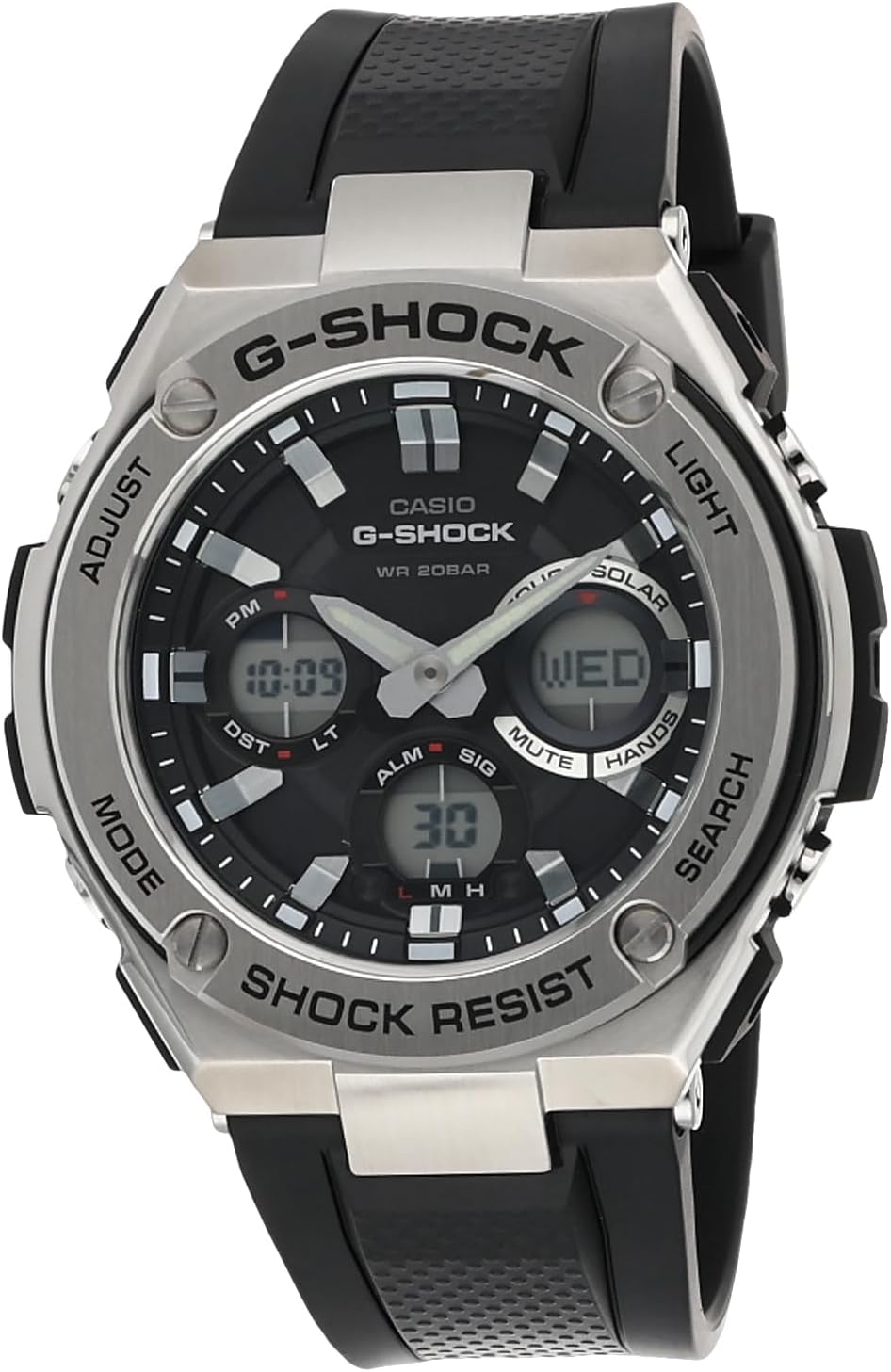 Casio G-Shock GBM-2100A-1A3DR Bluetooth Analog-Digital Green Dial Men ...