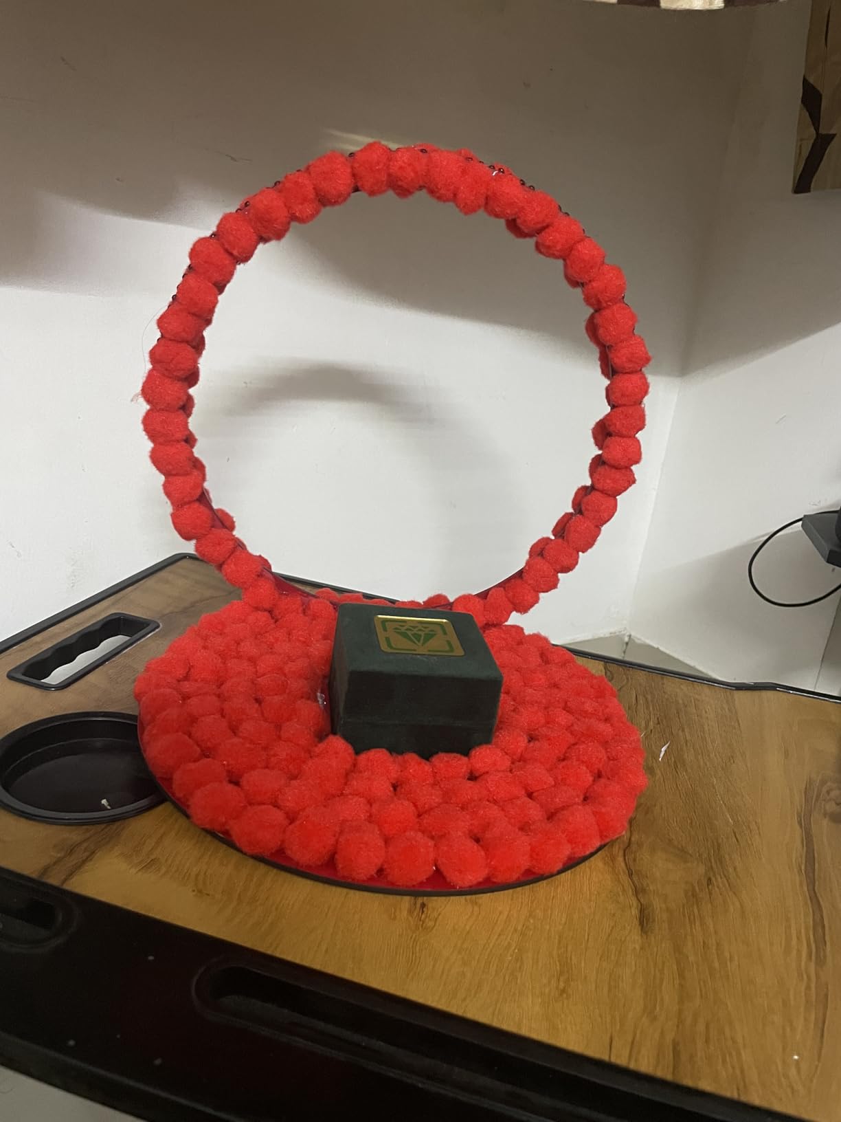 Buy Occasion MDF Haldi Mehndi Engagement Ring Platter Set of 2 | Ideal ...