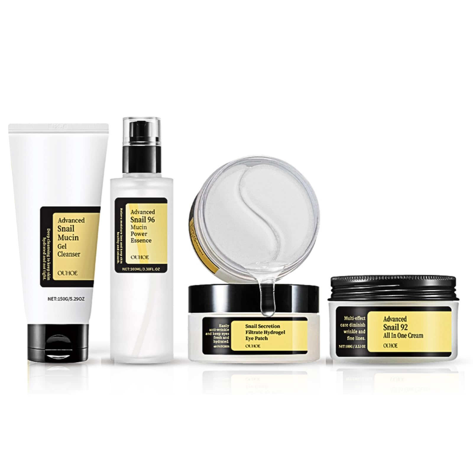 Snail Mucin Skin Care Sets & Kits, Snail Skincare Sets, Korean Skincare ...