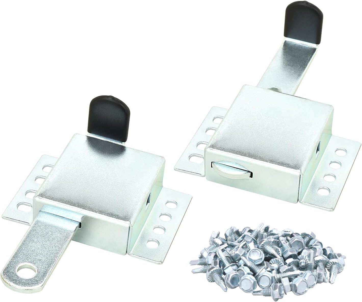 HardwareX Supply Garage Door Side Lock Inside Deadlock (2 Pack ...