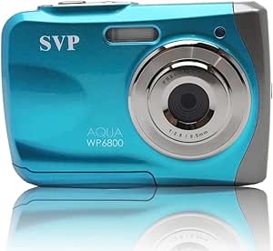 Amazon.com: SVP 18MP Blue WP6800 2.4" LCD Digital Waterproof Camera : Electronics