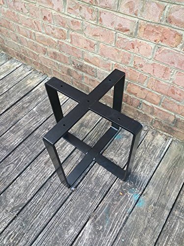 Amazon.com: Metal Table Base - Powdercoated Black : Home & Kitchen