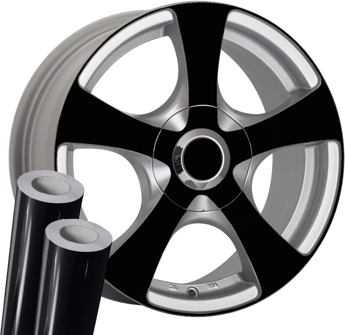 High Gloss Black Vinyl Wrap for Auto Rims - 36 x 60 Philippines | Ubuy