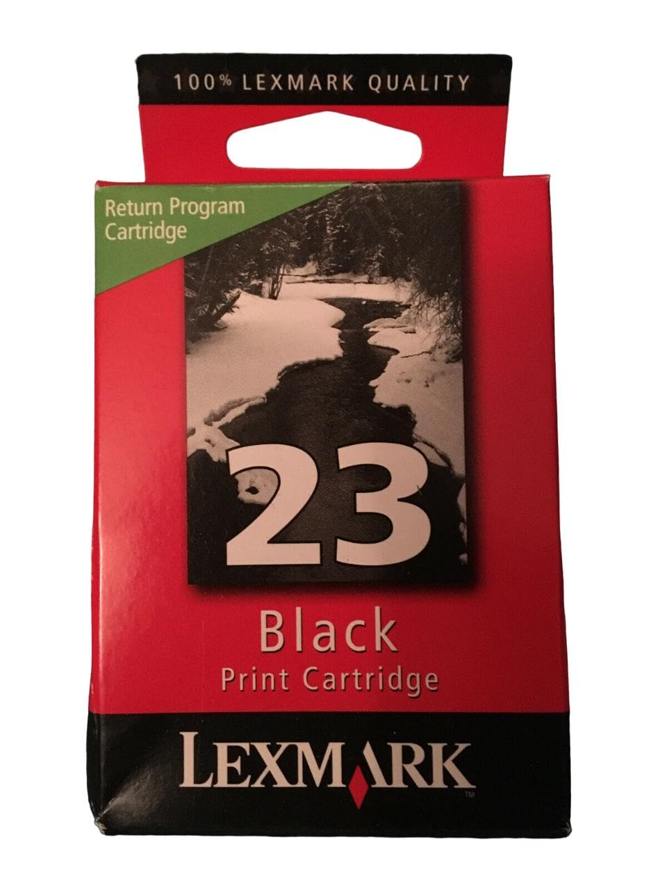 Amazon.com: Genuine Lexmark #23/18C1523 Black Ink Cartridge in Genuine ...
