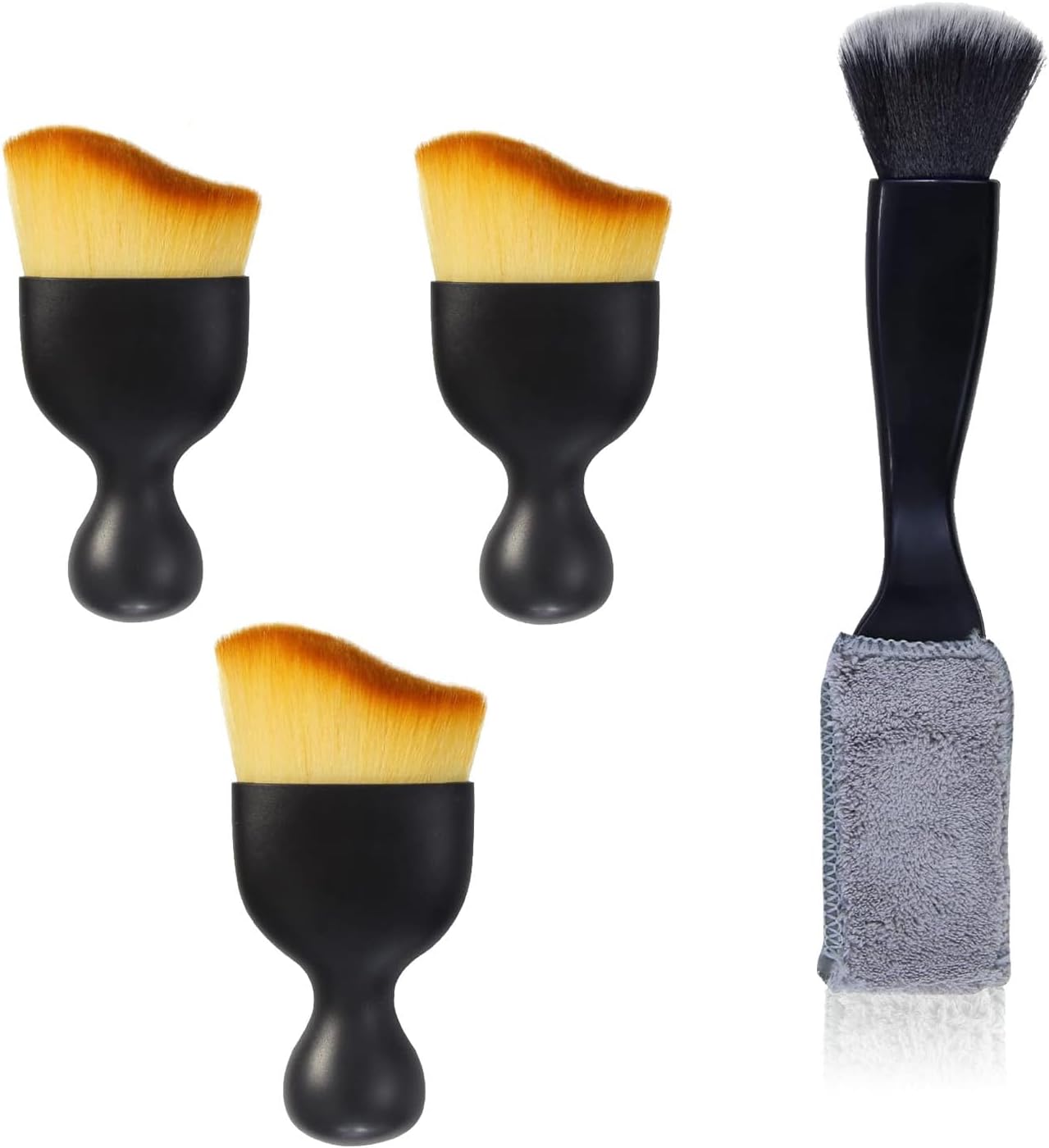Amazon.com: TuTuYa Car Interior Dusting Brush, 4PCS Car Soft Detailing ...