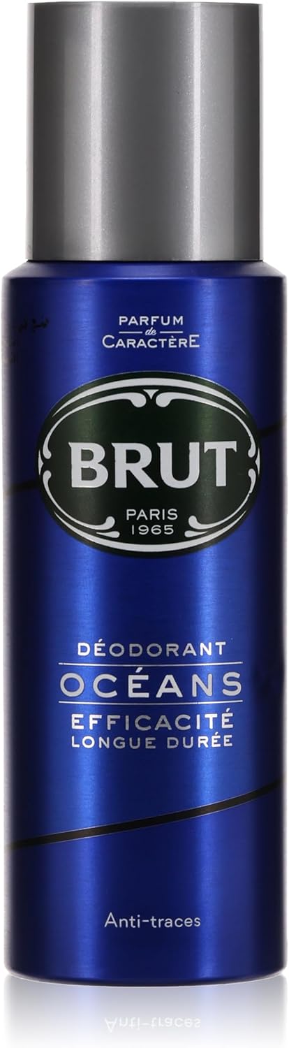 Brut Oceans Blue Body Spray 200 ml : Amazon.co.uk: Home & Kitchen