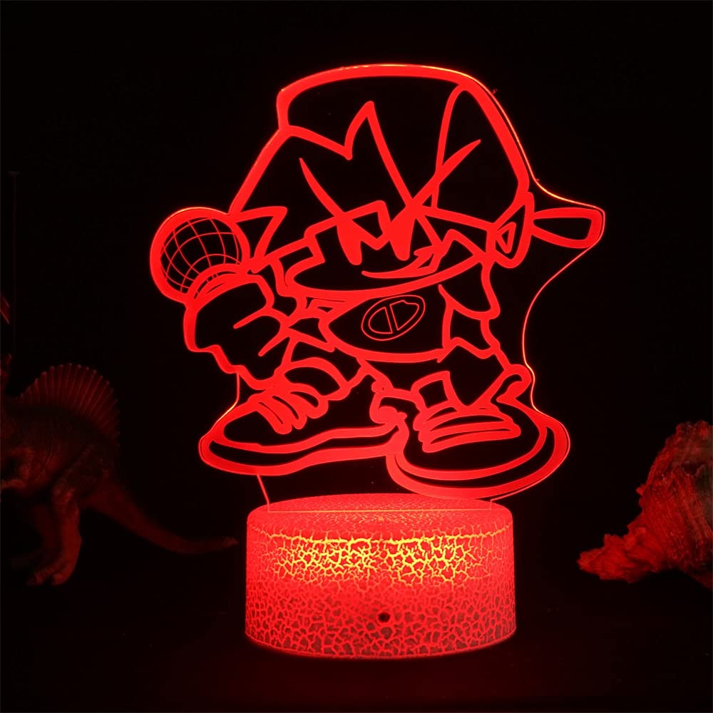 HPQNL Friday Night Funkin 3D Lamp - Cute LED Night India | Ubuy