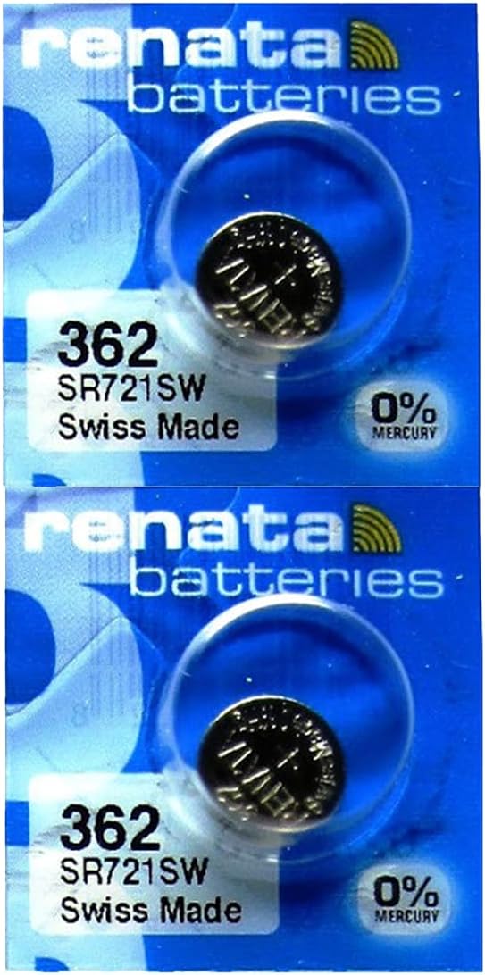 Amazon.com: Renata 379 SR521SW Batteries - 1.55V Silver Oxide 379 Watch ...