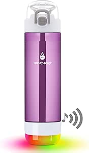 Amazon.com: HANDYSPRING - Smart Water Bottle with Reminder To Drink Water, Lights And Sound ...