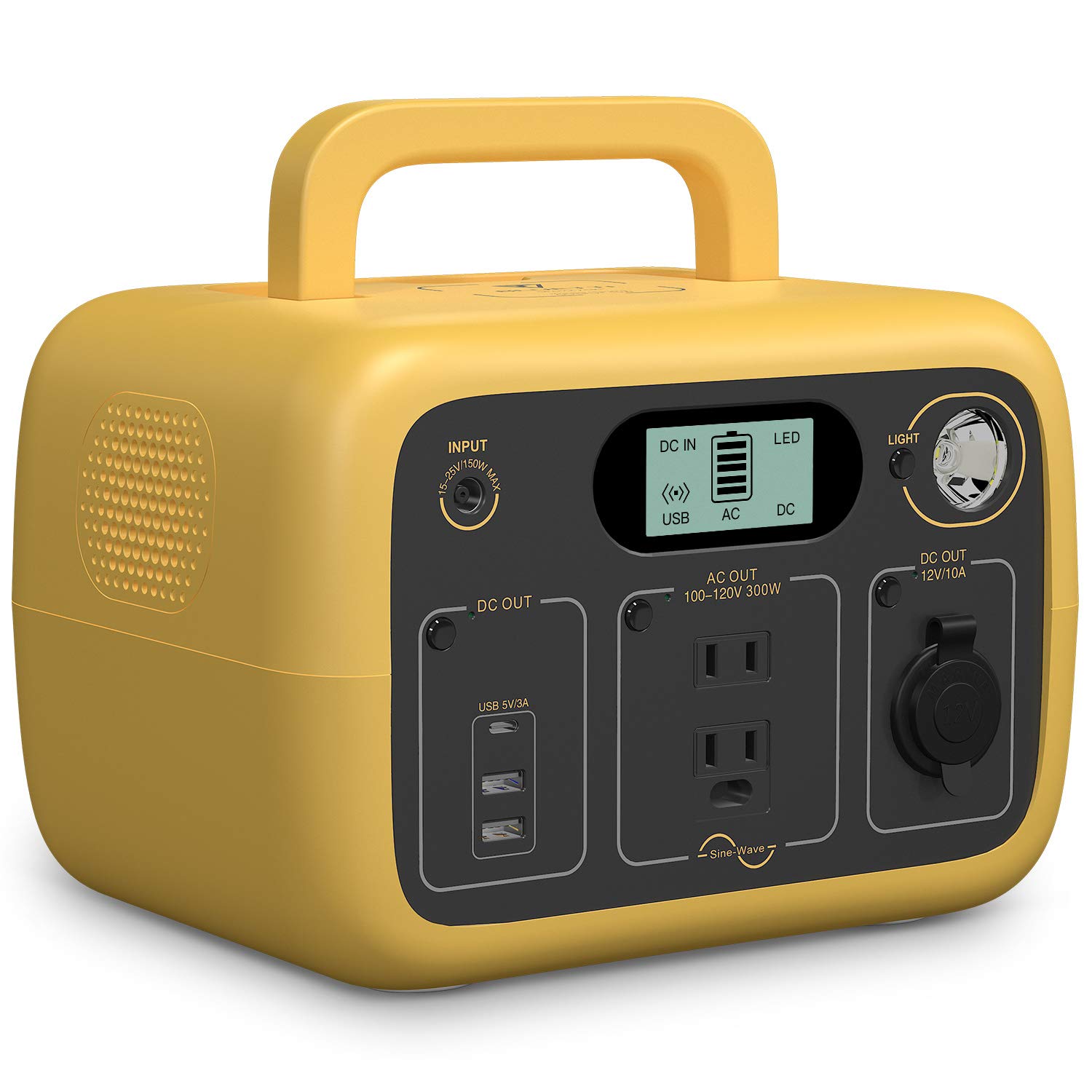 Buy BLUETTI AC30 Portable Power Station 300Wh LiFePO4 Solar Generator ...