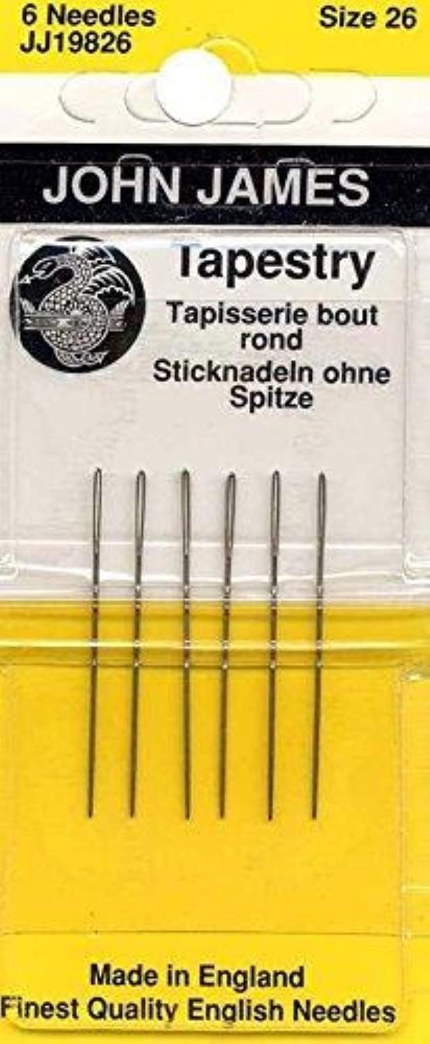 Amazon.com: Colonial Needle Tapestry Hand Needles-Size 26 6/Pkg : Arts ...