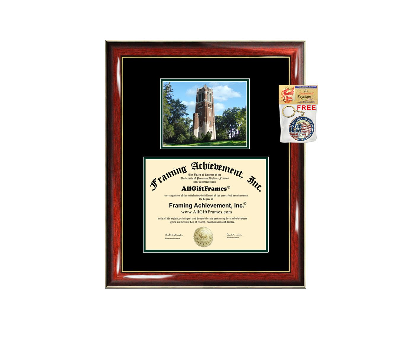 Amazon.com - AllGiftFrames Michigan State University Diploma Frame ...