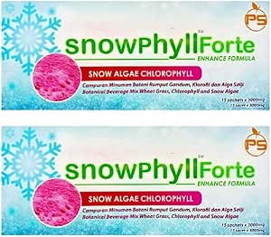 2 Packs Phytoscience Snowphyll Forte Stem Cell Stevia Mulberry (15 ...