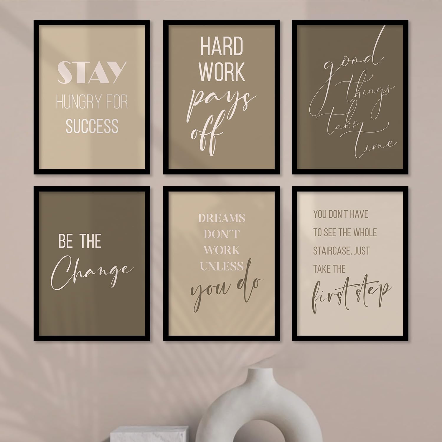 kotart - Quotes Frames for Wall Decor - Motivational Photo Frame for ...