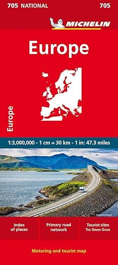 Michelin Europe Map 705 (Maps/Country (Michelin)): Michelin ...