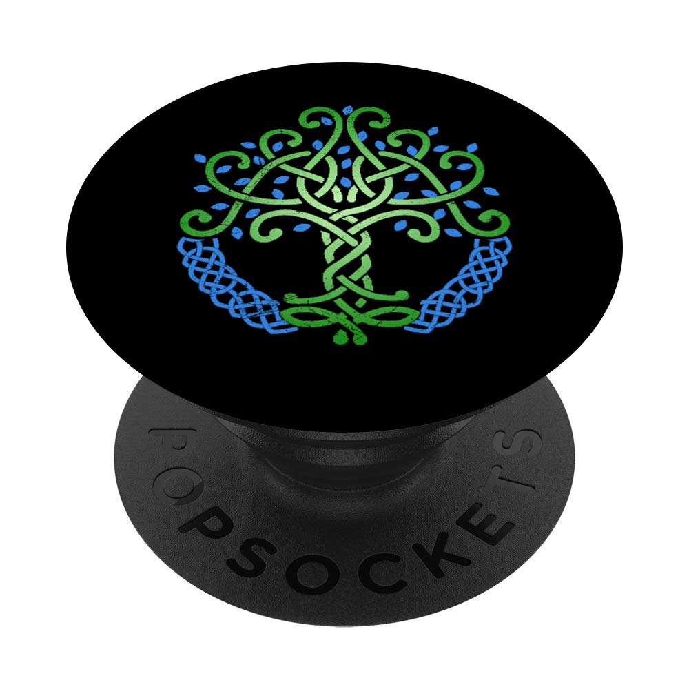 Amazon.com: Viking Symbols Pop Socket for Men - Celtic Tree of Life ...