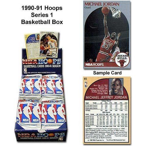 NBA Hoops 1990-91 Trading Cards (Sealed Plastic Pack) 15 Cards | Amazon ...