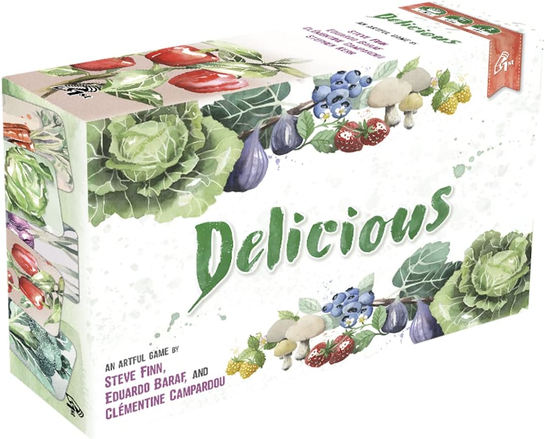 Amazon.com: Pencil First Games Delicious Card Game - an Artful Flip-and ...