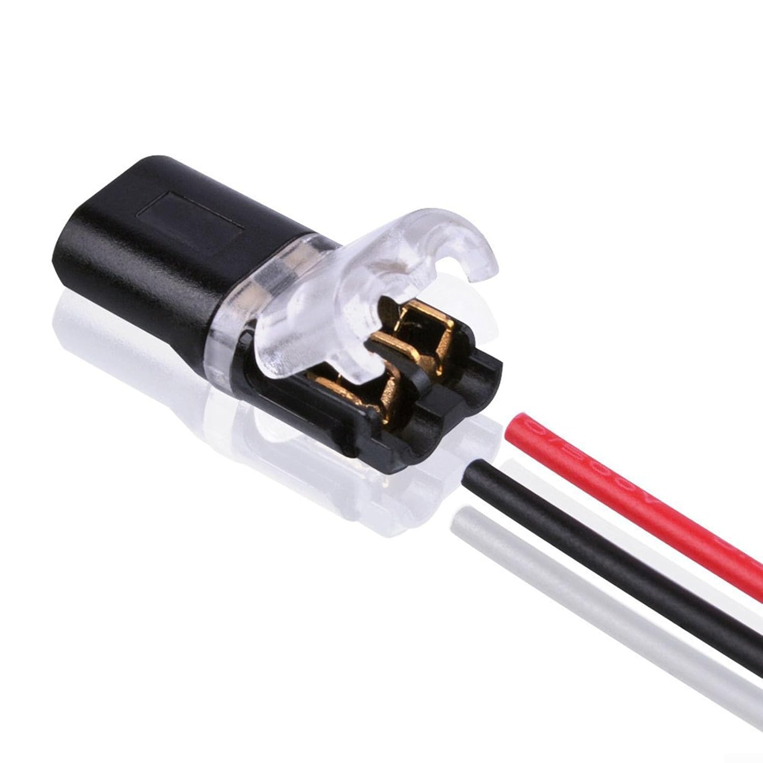 Double-wire Push-in Connector with Locking Buckle,Low Voltage Wire ...