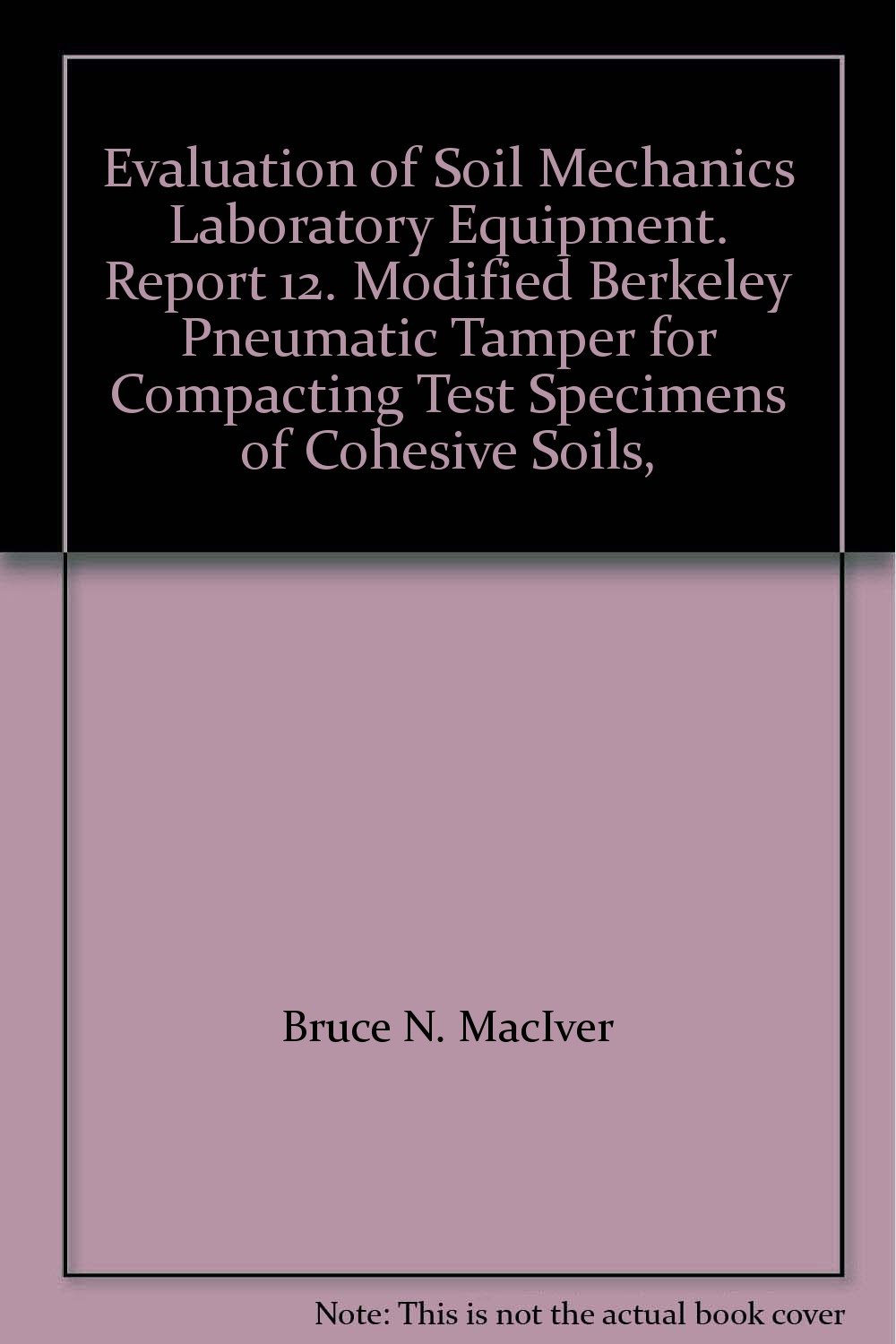 Evaluation Of Soil Mechanics Laboratory Equipment Report 12 Modified ...