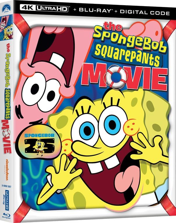 The SpongeBob SquarePants Movie [4K UHD + Blu-Ray + Digital Copy ...