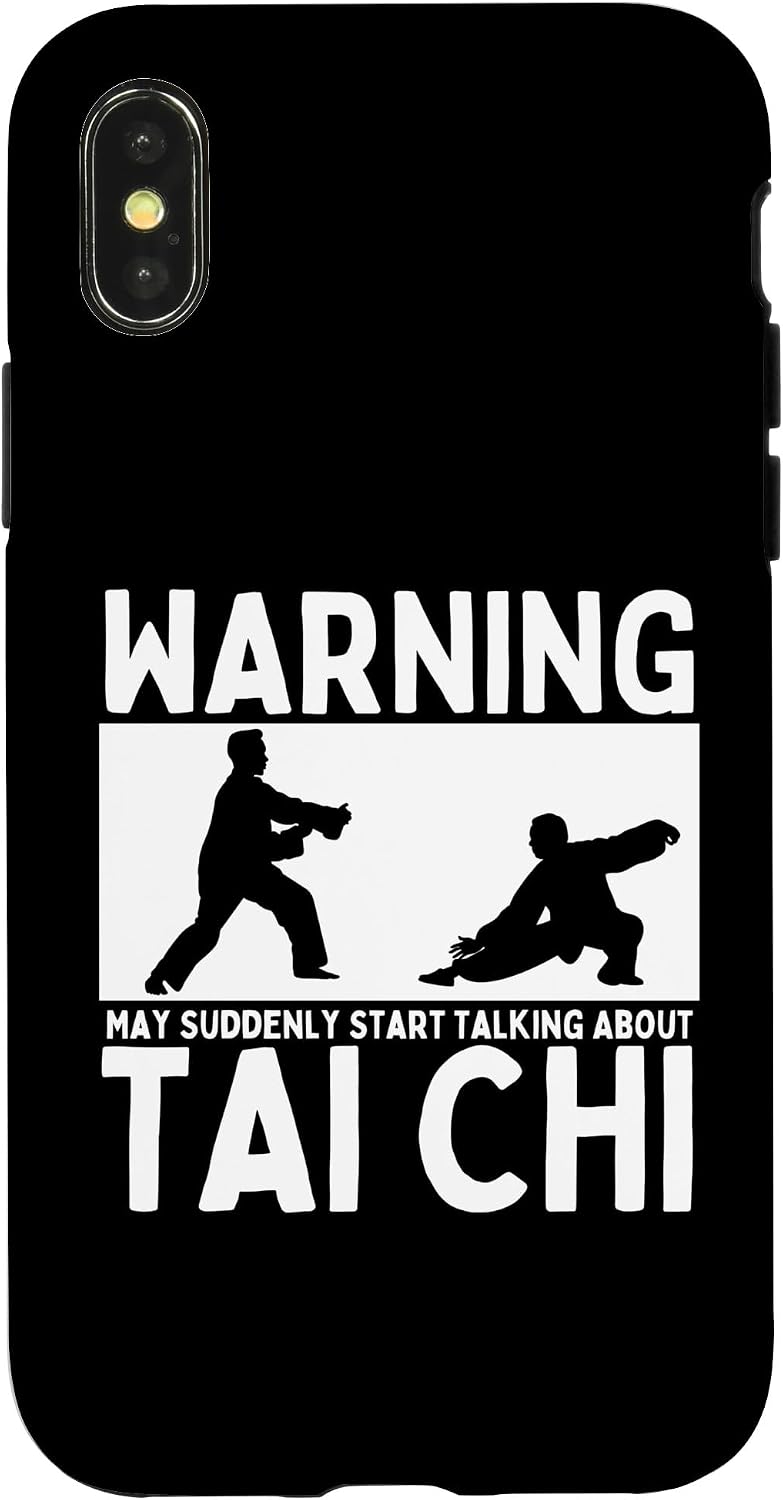 Amazon.com: iPhone X/XS Tai Chi Warning May Suddenly Start Talking ...