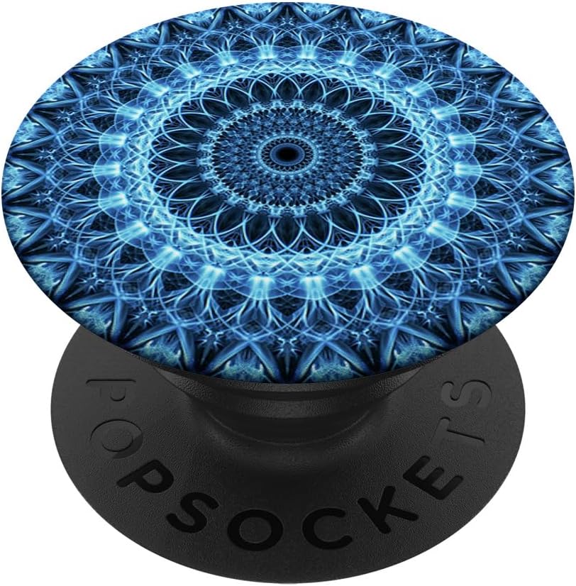 Amazon.com: Blue Mandala Pop Mount Socket Cute Designed Divine Mandala ...