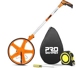 Distance Measuring Wheel, Prostormer 12.5" Foldable Rolling Measure ...