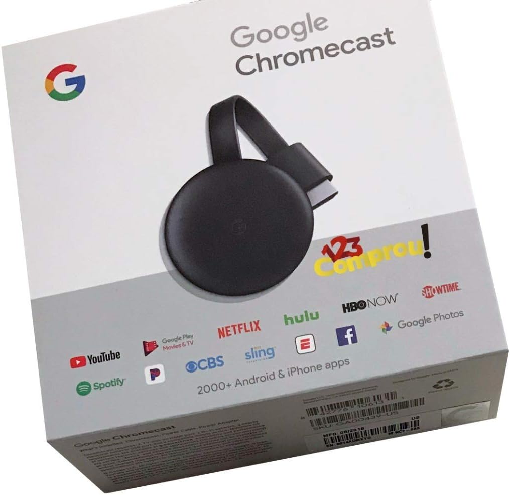 Amazon.com: Chromecast with Google TV (HD) - Streaming Stick ...
