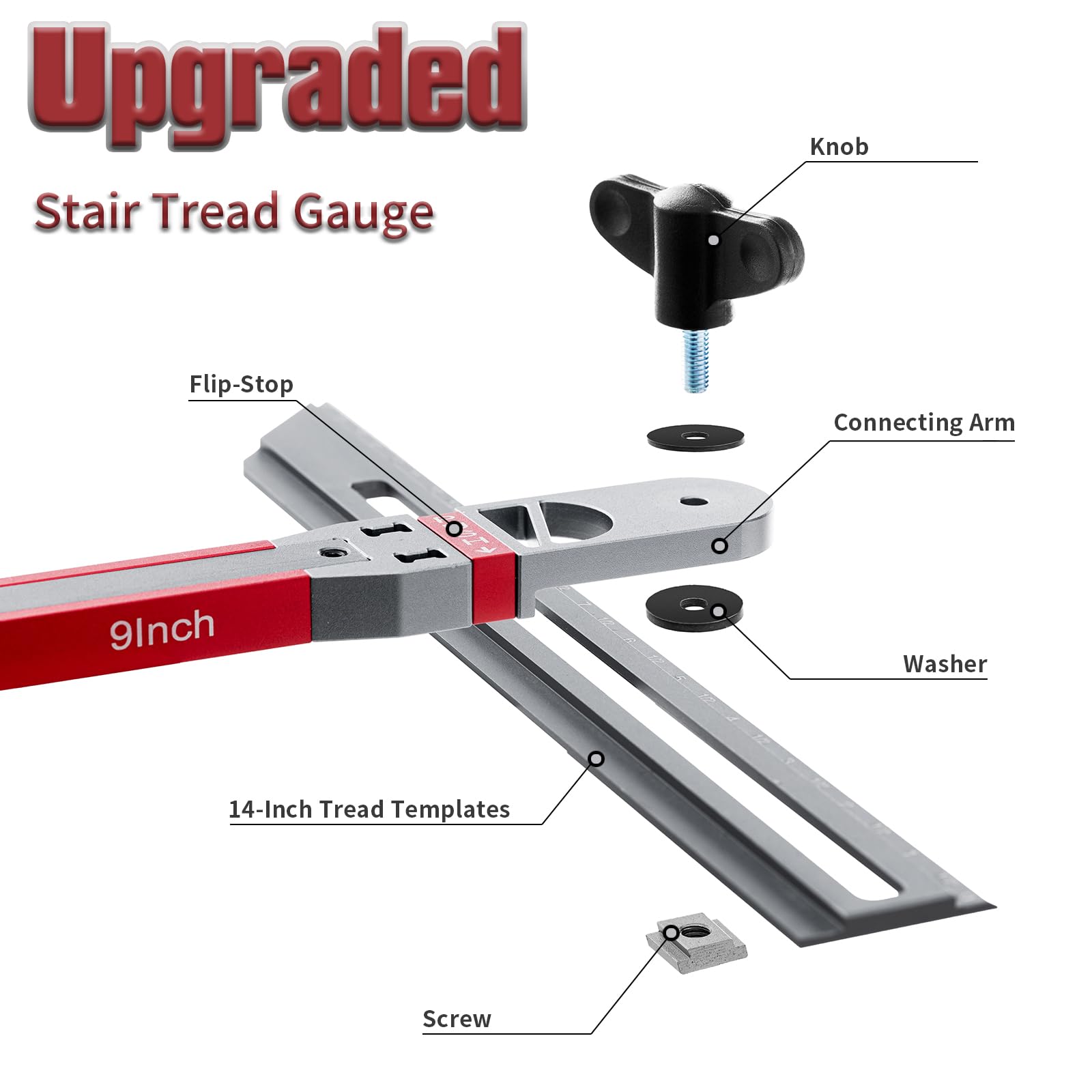 Snapklik.com : Stair Tread Tool, Stair Tread Template Tool, Stair Tread ...