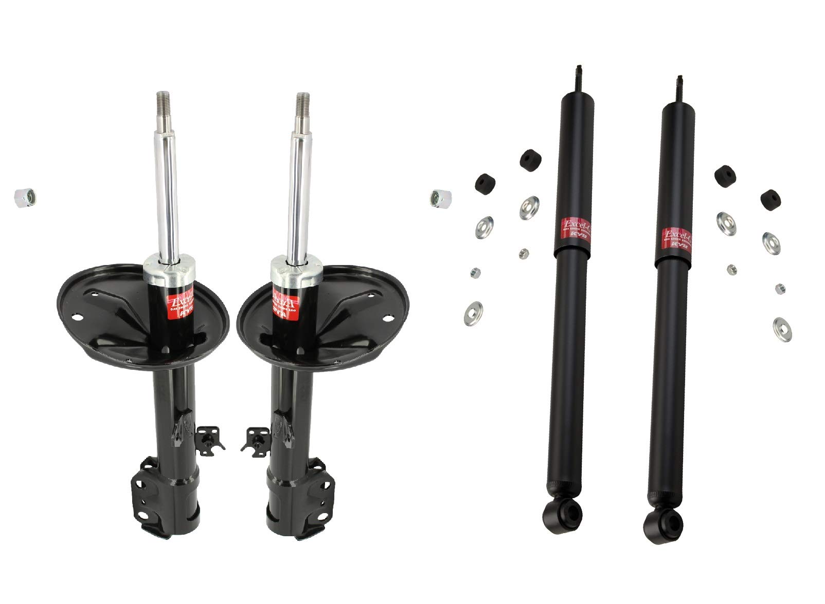 Amazon.com: Newparts Front & Rear Suspension Strut Shock Absorbers Kit ...