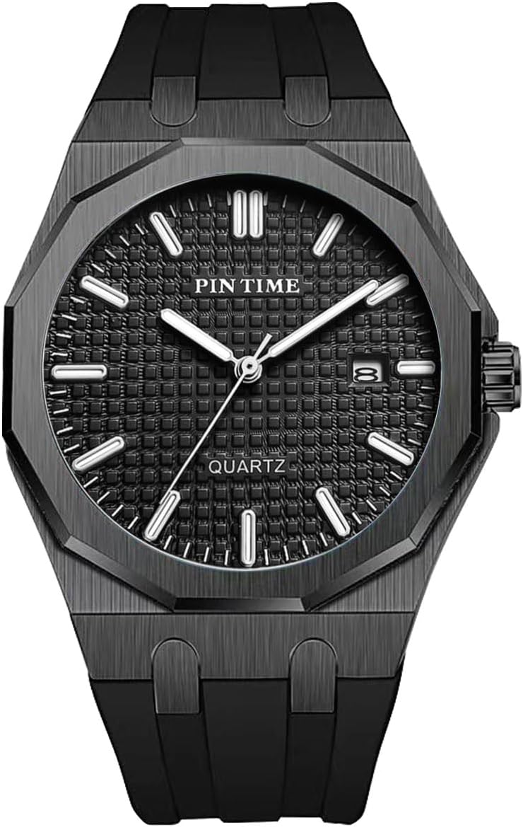 Amazon.com: PINTIME Mens Watches Classic Sports Fashion Design Quartz ...