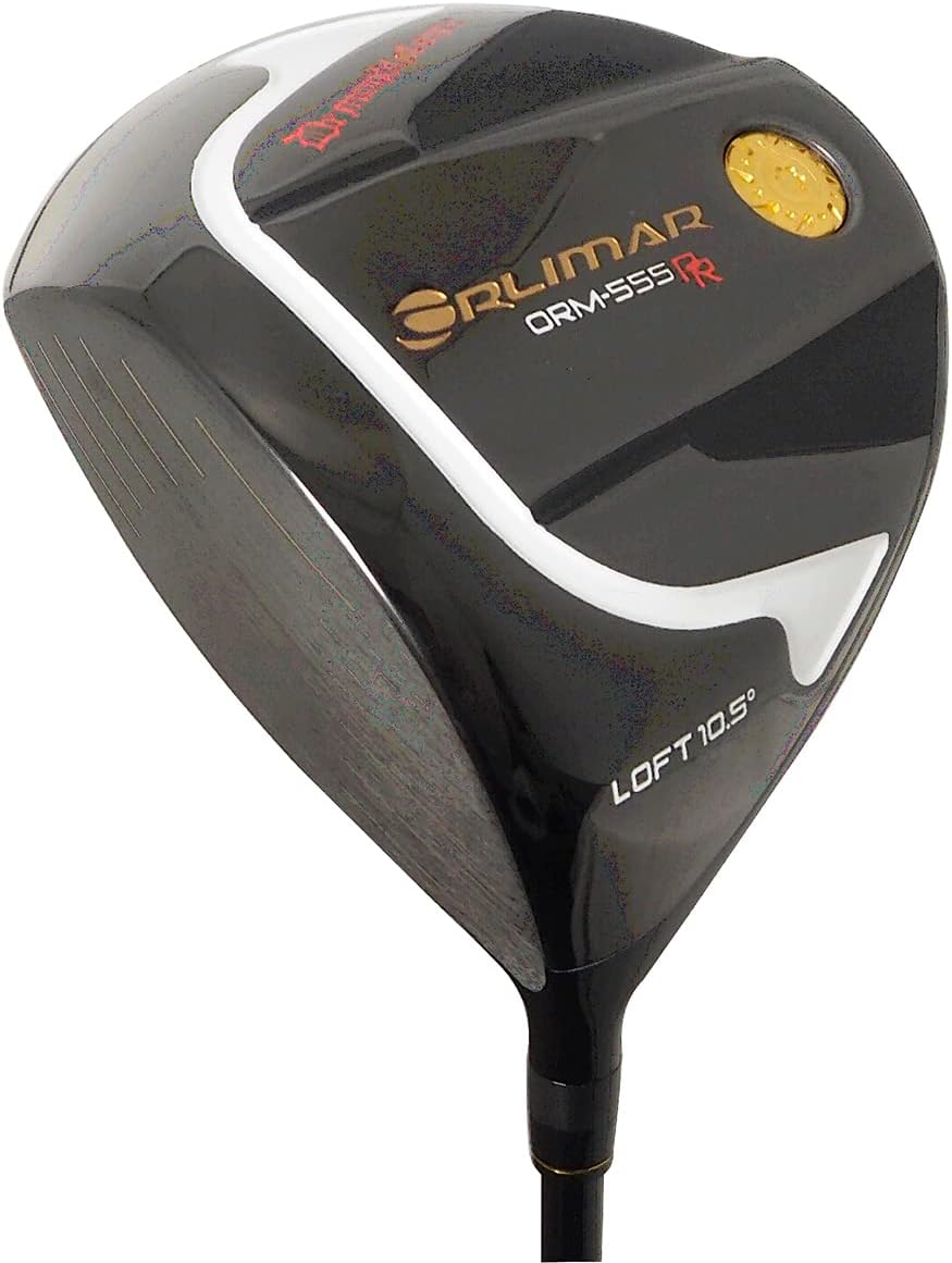 Amazon.co.jp: ORLIMAR(オリマー) 左用 ORM-555 RR（ダブルアール） ブラックIP 高反発 鍛造チタンドライバー 【ヘッドカバー付き】 オリジナル軽量カーボン ...