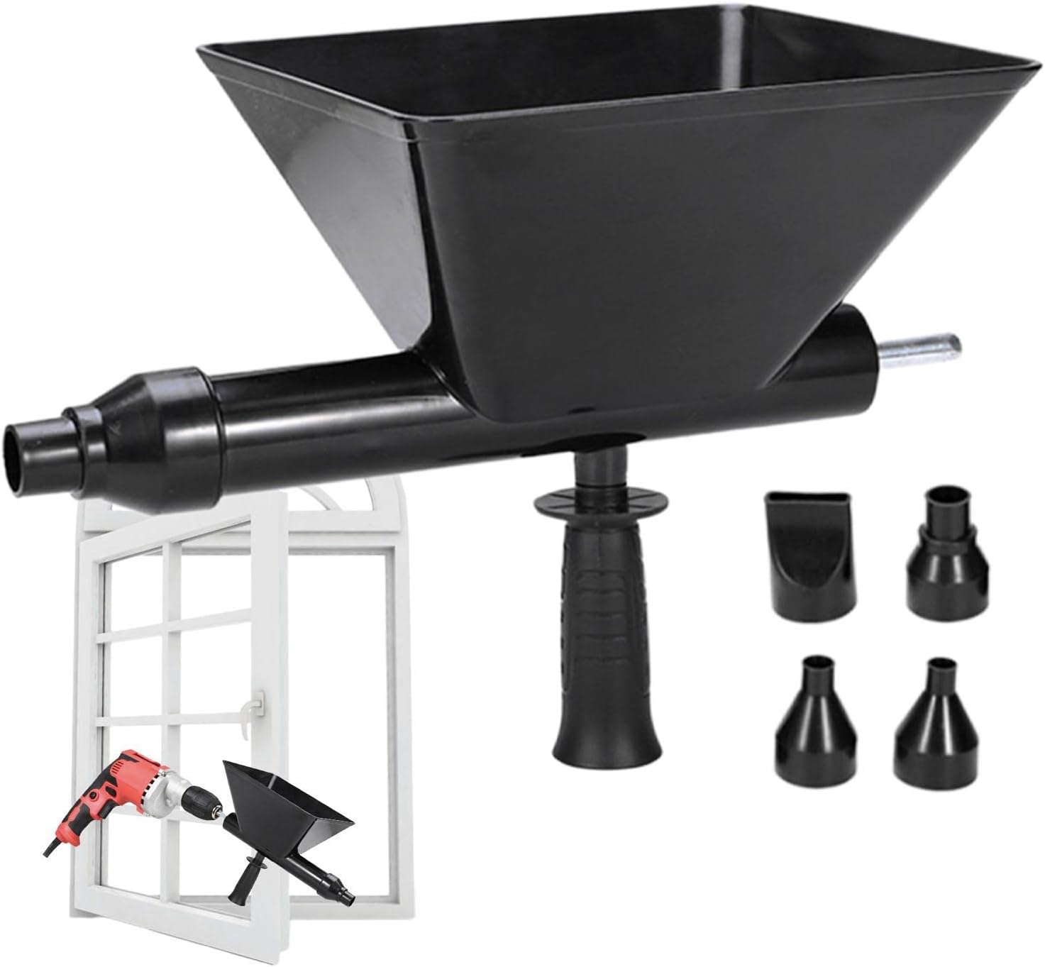 Hujinkan Electric Grouting Machine With 4 Nozzle Replacements,Portable ...