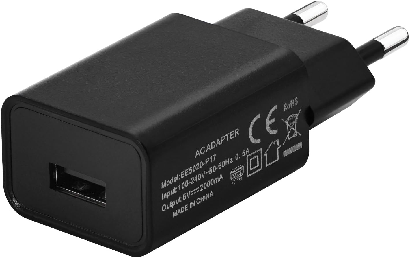 USB Ladegerät Adapter, Adapter Sektor USB Ladegerät Netzteil 5V 2A Ladeadapter Charger ...