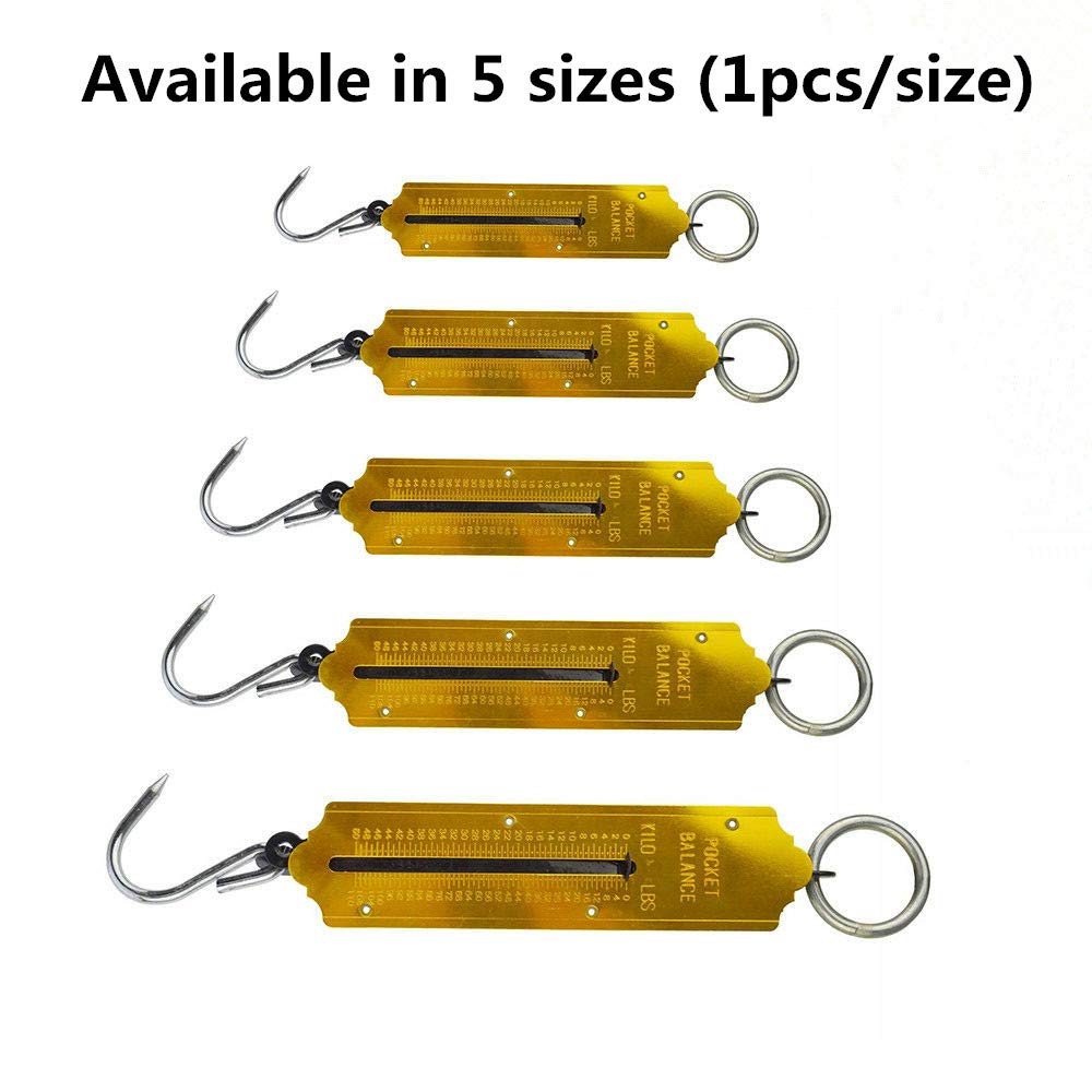 Buy SUPERTOOL Spring Balance Scale, Fishing Pocket Spring Balance ...