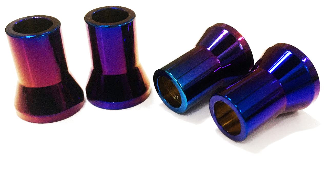 Amazon | 【COTRAX】アルミエアバルブスリーブ 4個set TR413 ゴムバルブ用 軽量アルミ製 全12色 エアバルブキャップ ホイール バルブ保護 ドレスアップ カスタム ...