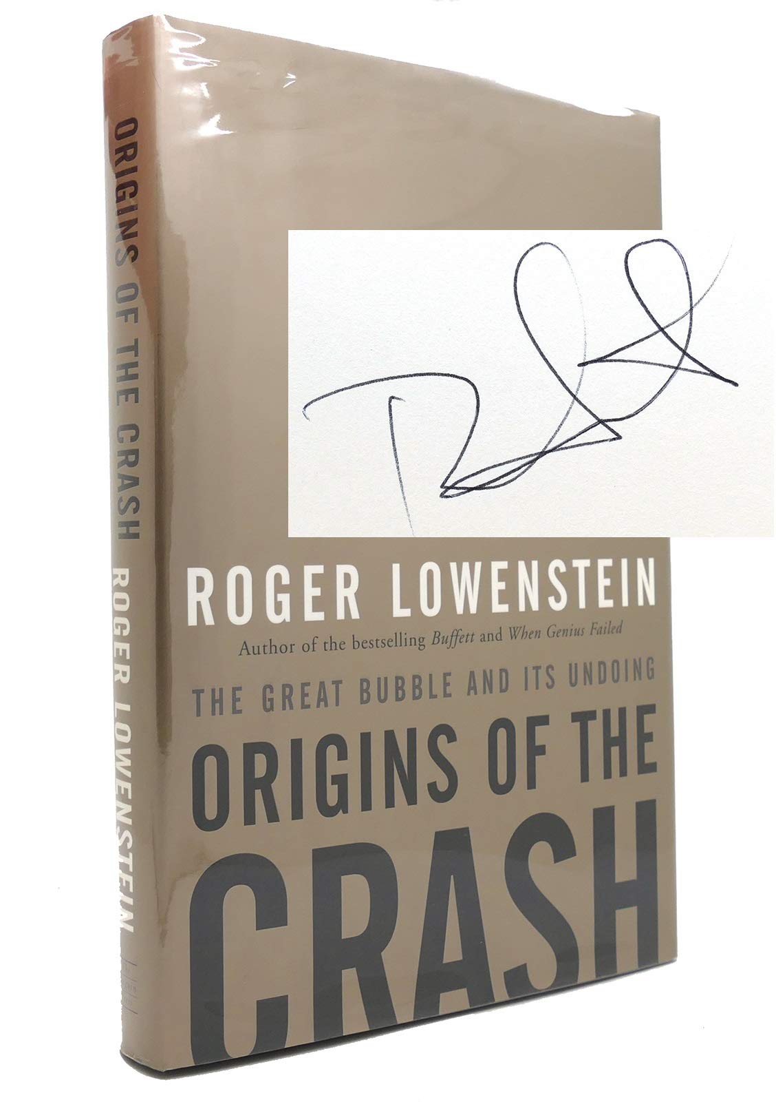 Origins of the Crash: The Great Bubble and Its Undoing: Lowenstein ...