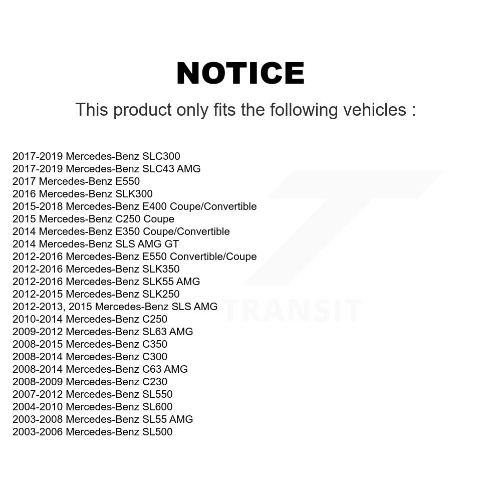 Snapklik.com : Rear Wheel Bearing Hub Assembly 70-512433 For Mercedes ...