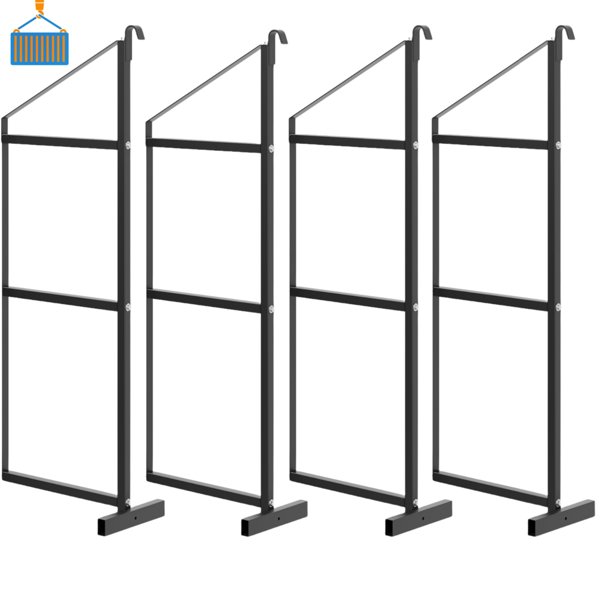 Amazon.com: GarveeTech 4 Pack Shipping Container Shelving Storage ...