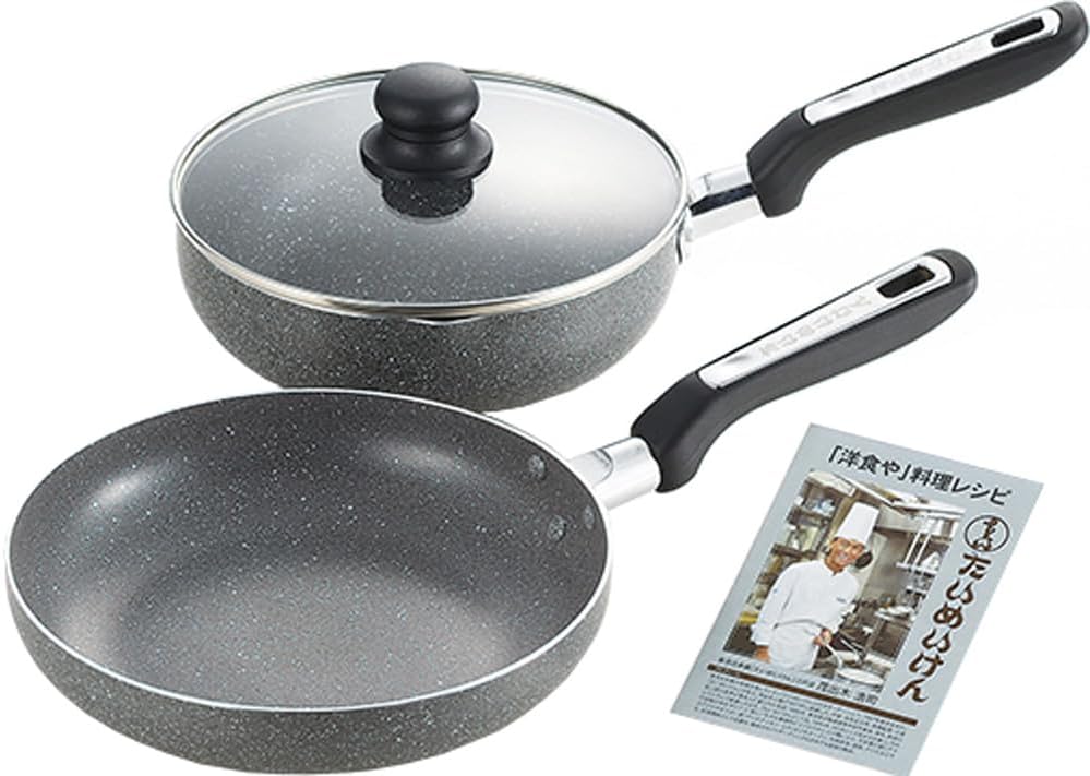 Amazon.com: タマハシ(Tamahashi) Taimeiken TM-115R Induction Frying Pan 9.4 ...