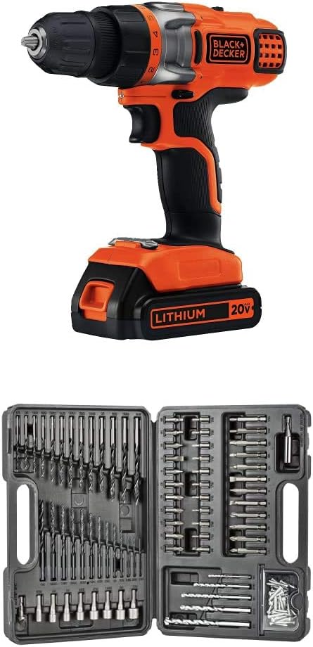 Amazon.com: BLACK+DECKER BDA91109 Combination Accessory Set, 109-Piece ...