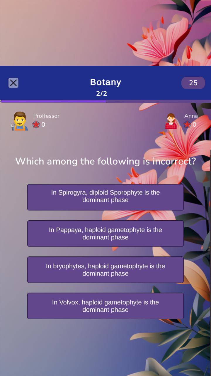 Botany test Quiz - App on Amazon Appstore