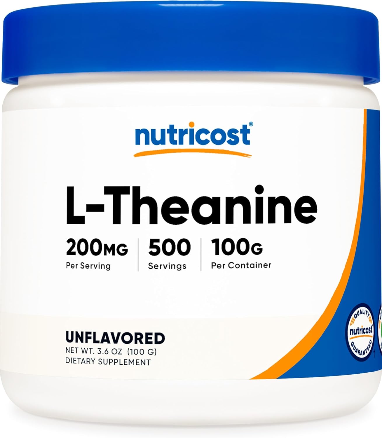 Amazon.com: Nutricost L-Theanine Powder 100 Grams - Gluten Free & Non ...