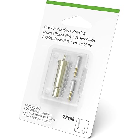 Cricut Premium Fine-Point Blade + Housing, Cutting Blade for Light to ...