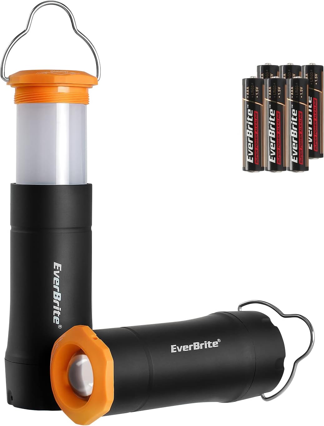 Amazon.com: EverBrite 2-in-1 Mini Lanterns and Flashlights with 3 Modes ...
