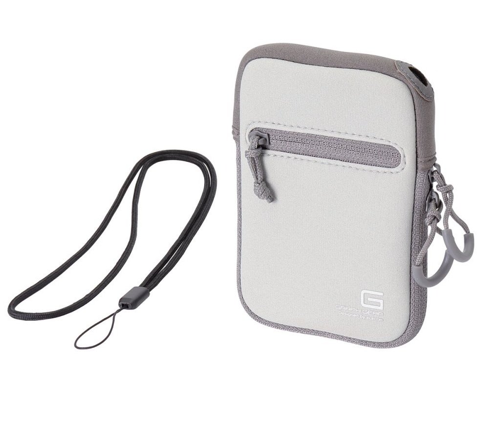Amazon | エレコム デジカメケース/ネオプレン/Sサイズ/グレー DGB-063GY | カメラ・双眼鏡用ストラップ・ホルダー 通販